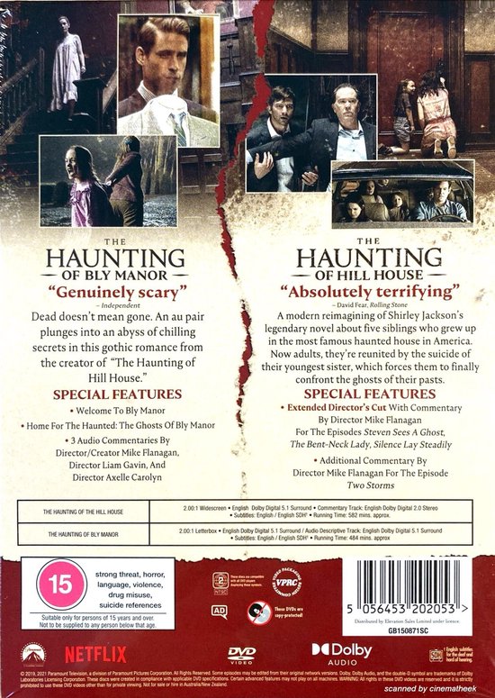 Haunting: 2 Series Collection (DVD) (Dvd), Carla Gugino | Dvd's | bol