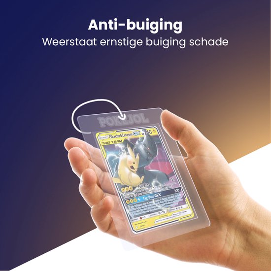 Pokéjol Semi Rigid Card Holders - 100 Pack - Kaarthouders - Grading ...