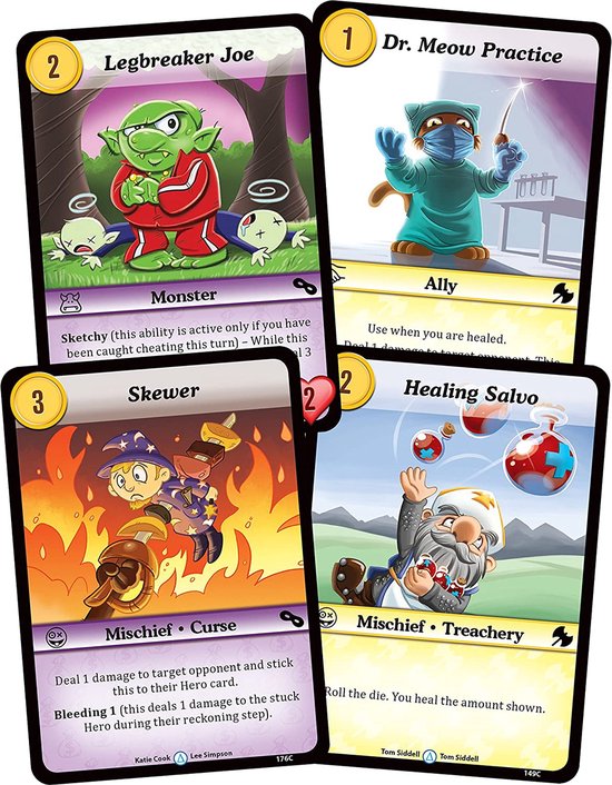 Asmodee Munchkin TCG Cleric / Thief Starter Set - EN | Games | bol