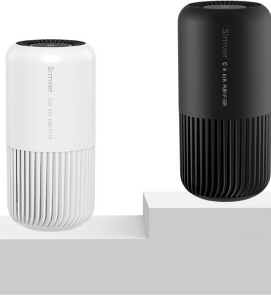 Luchtreiniger met HEPA en koolstoffilter - compacte luchtfilter- Mini ...