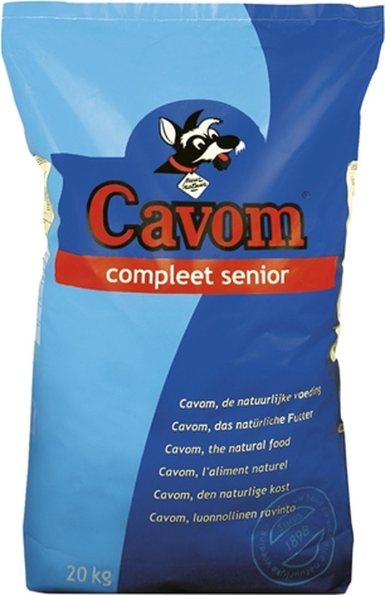 Cavom Compleet Senior - Hondenvoer - 20 kg | bol.com