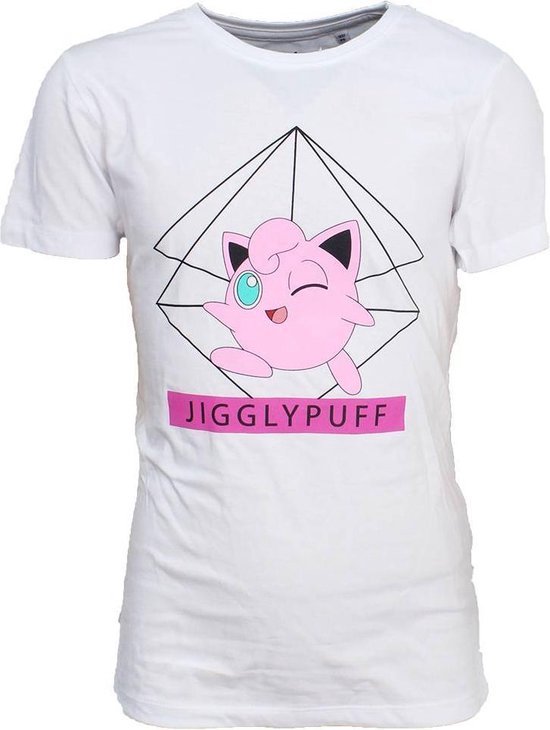 Pokémon - Kids white JigglyPuff t-shirt - 98/104 | bol.com