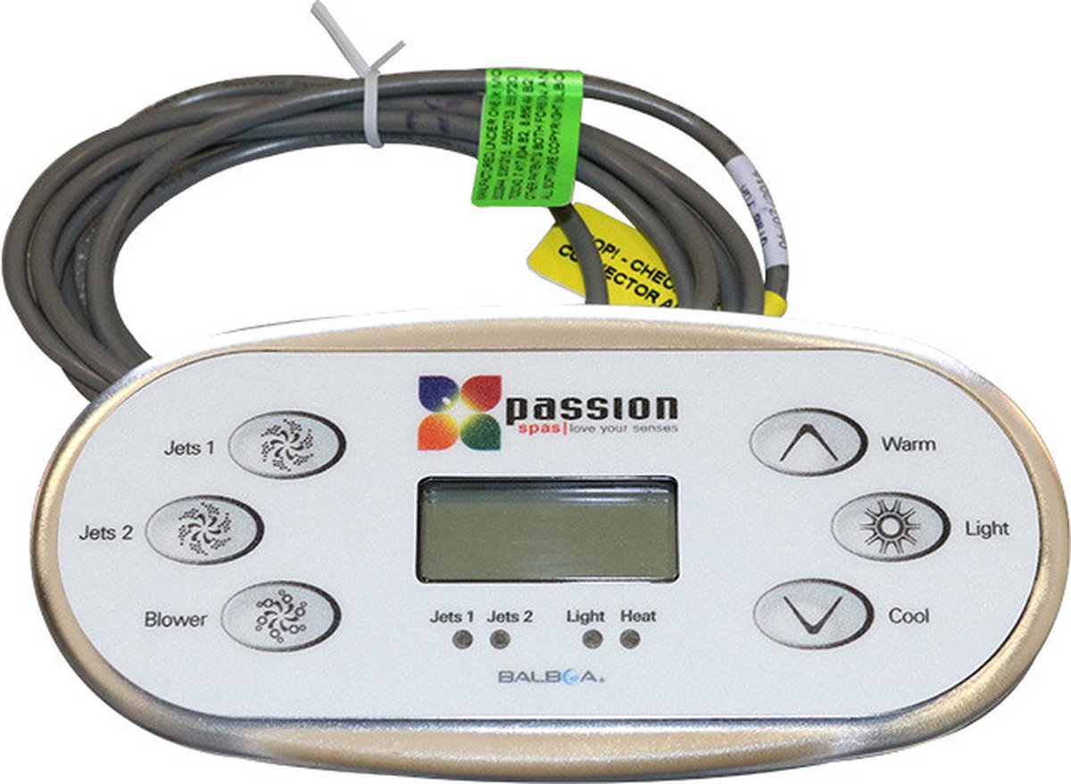 Balboa TP600 Topside Panel - Panneau de commande Jacuzzi TP600 - Panneau de commande... | bol.com