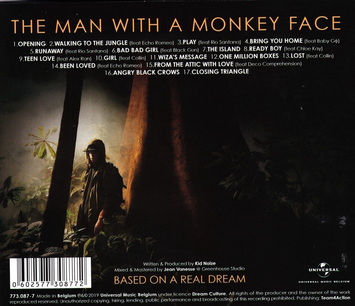 Kid Noize - The Man With A Monkey Face (CD), Kid Noize | CD (album ...