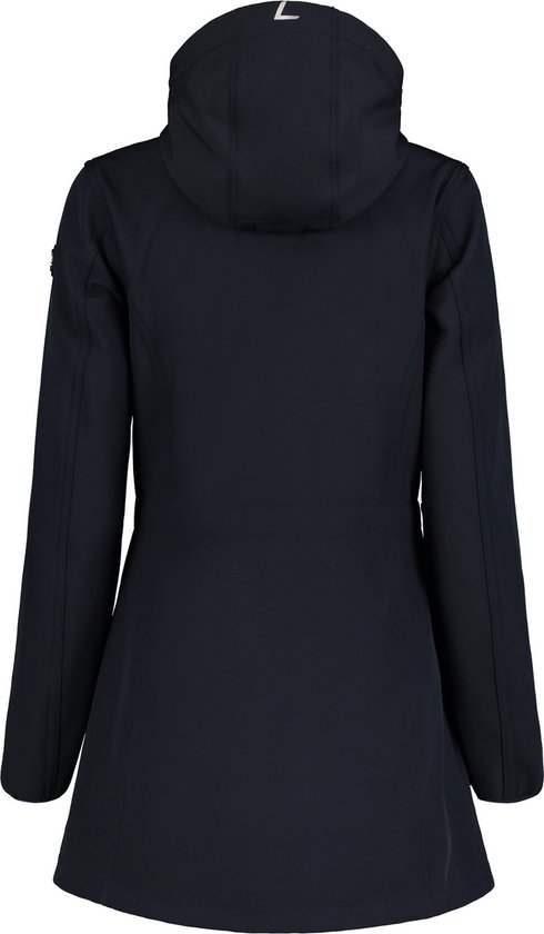 LUHTA ILONIEMI Dames Outdoorjas -DARK BLUE - Maat 36 | bol
