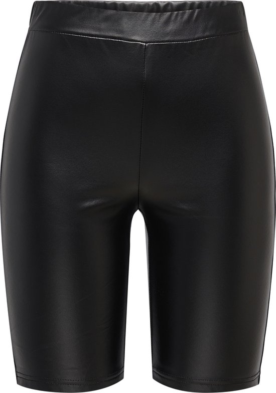 JdY JDYSTINE PU BIKER SHORTS JRS Dames Broek - Maat XS | bol.com