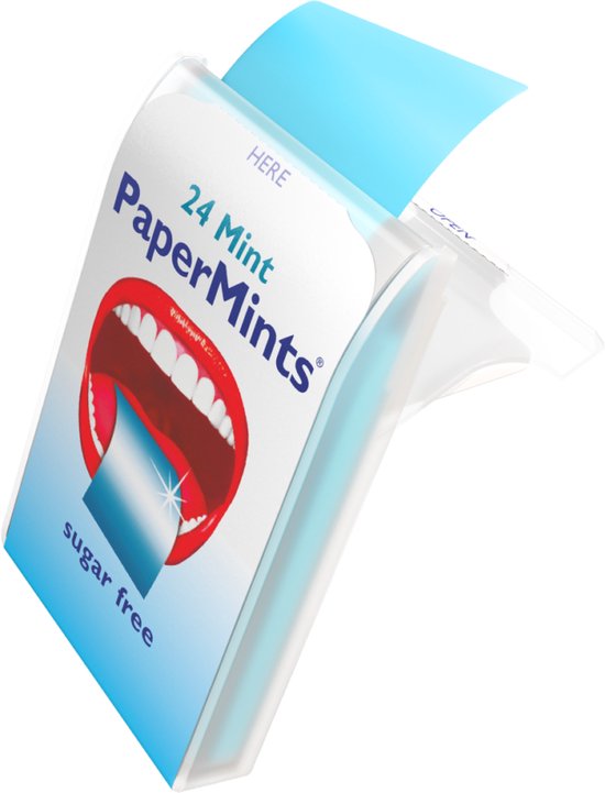 Papermints 24 Strips - 10 units - Muntsmaak | bol.com