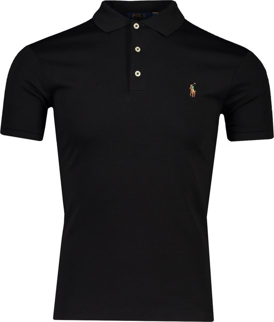 Polo Ralph Lauren Polo Zwart Getailleerd - Maat XXL - Mannen - Never out of stock... | bol