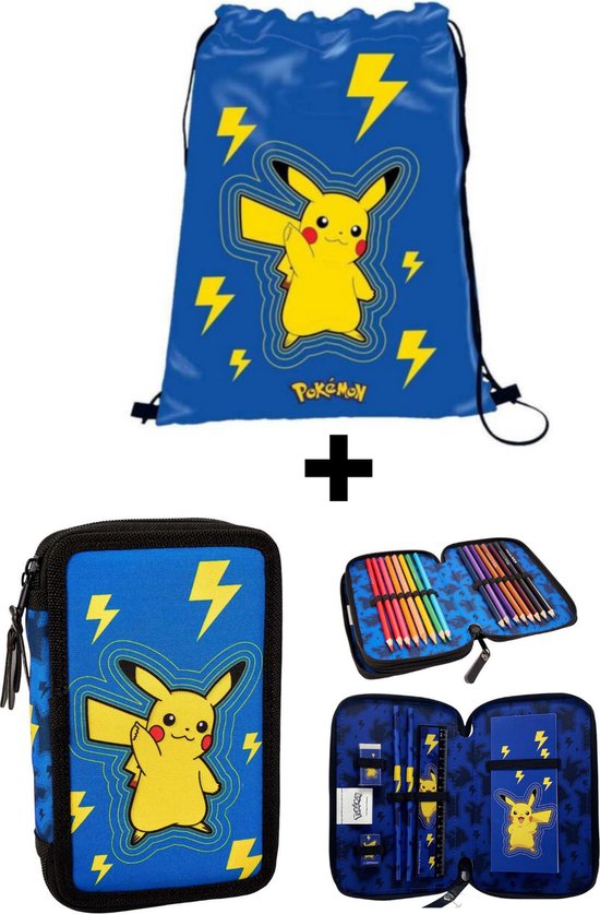 Pokémon Tas + Pokémon etui gevuld | bol