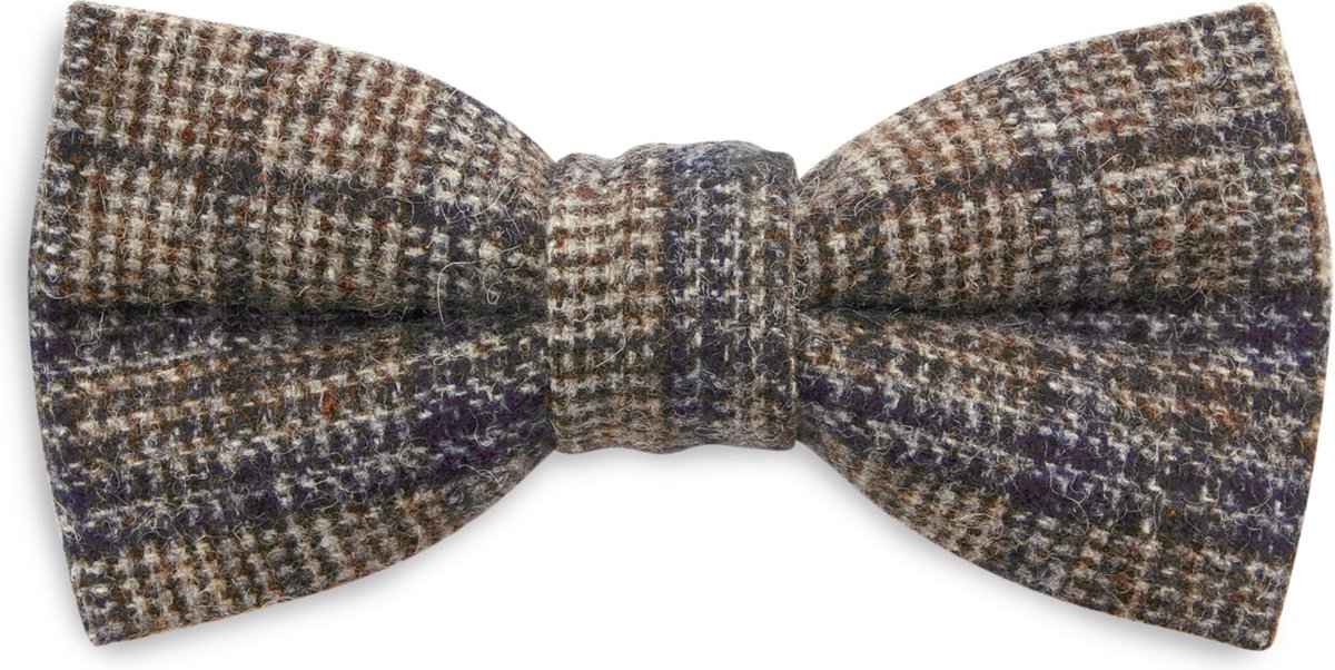 Sir Redman - strik - Daniel Tweed - bruin / blauw / wit | bol.com