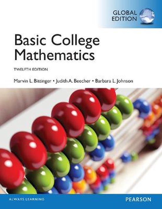 Basic Mathematics | 9781292057699 | Marvin Bittinger | Boeken | bol.com