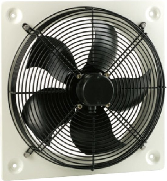 S&P HXM-400 muurventilator - Wit | bol