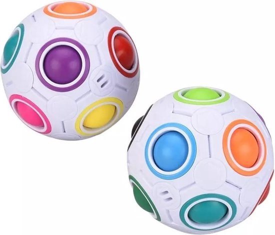 2x Magic Puzzle Ball-Fidget Toys-Anti Stress | bol