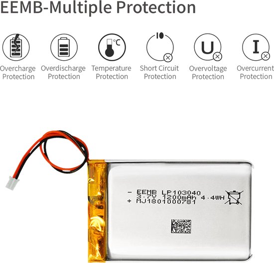 Wahoo Elemnt Bolt accu/batterij accuvervanging 110mah, 3.7v | bol