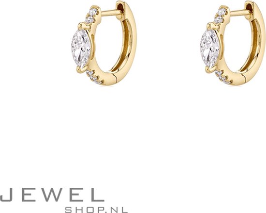 Bailey Hoop Oorbellen | Oorbel Goud | Sieraden Dames | Gouden Ringen ...