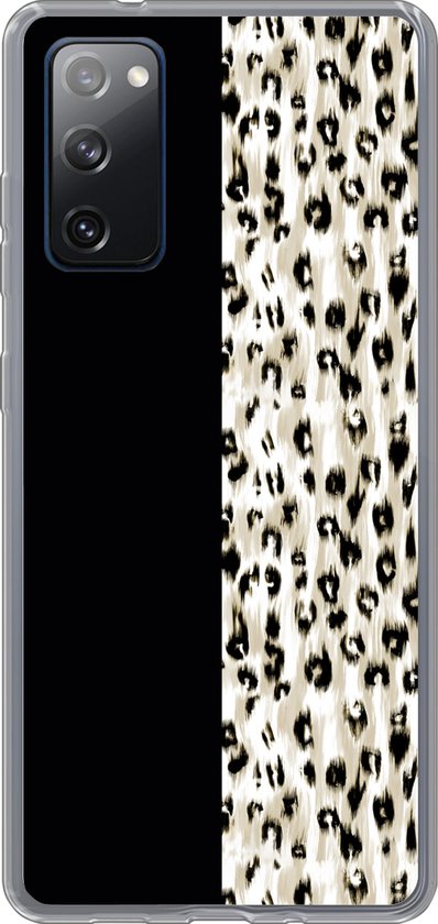 Telefoonhoesje Geschikt voor Samsung Galaxy S20 FE hoesje - Panterprint - Vacht - Dier... | bol