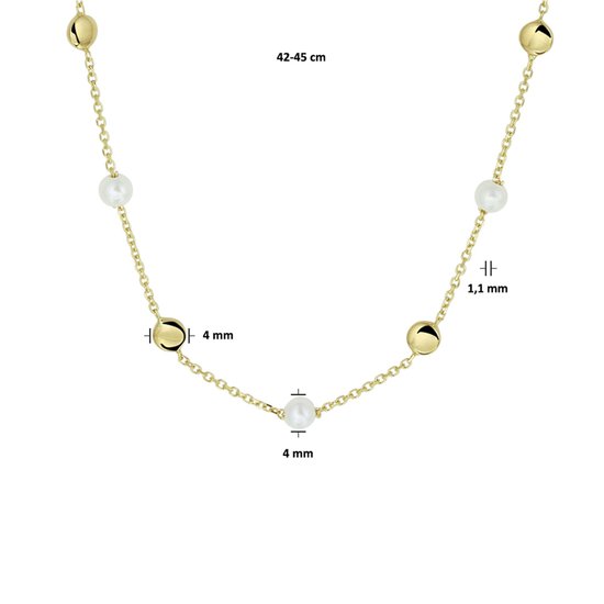 Collier Parel 42 - 45 Cm | bol