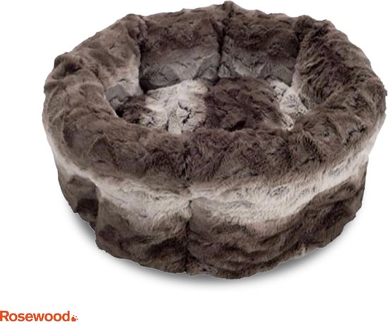 Rosewood Kattenmand – Kattenmandje – met Kattenkussen – luxe Kattenmand ...