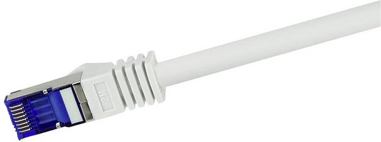 LogiLink C6A102S RJ45 CAT 6A S/FTP 15.00 m Grijs 1 stuk(s) | bol.com