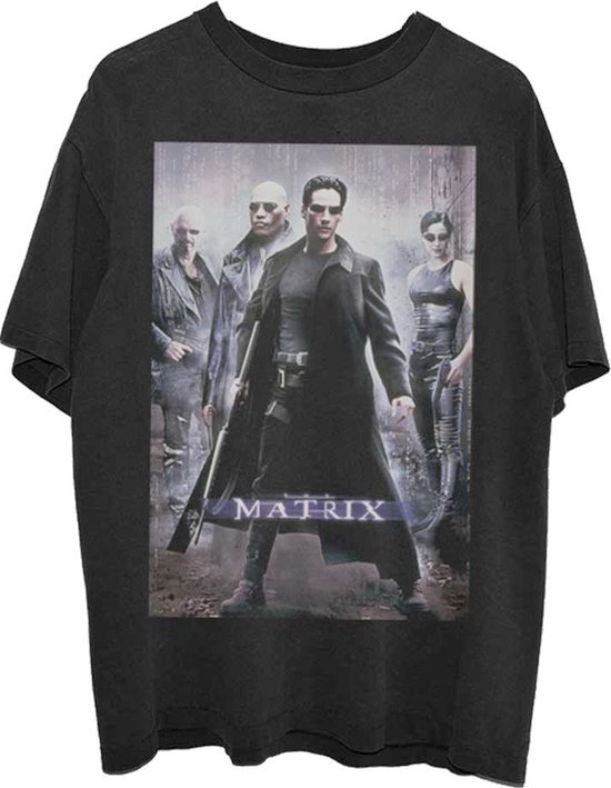 The Matrix Heren Tshirt -S- Original Cover Zwart | bol.com