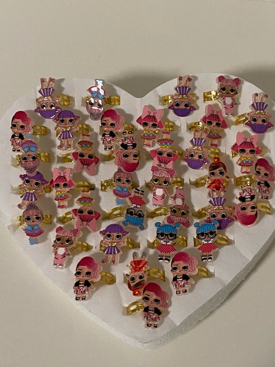 L.O.L verstelbare kinder ring - Cool Gadgets - lol - surprise | bol