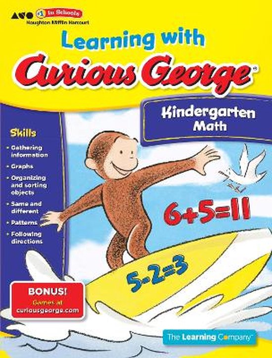 Learning with Curious George Kindergarten Math, The Learning Company ...