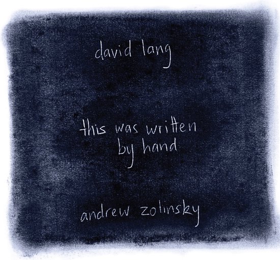 Andrew Zolinsky - Lang: This Was Written By Hand (CD), Andrew Zolinsky ...