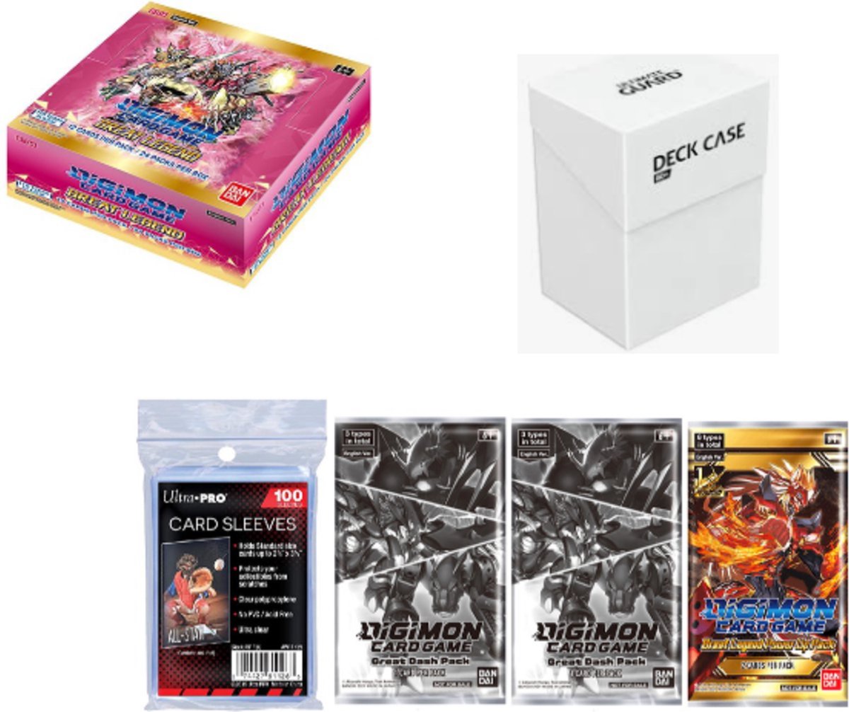 Digimon - digimon card game - TCG - Great Legend Booster Box Bundle met ...