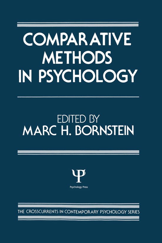 Comparative Methods in Psychology (ebook), Marc H. Bornstein ...