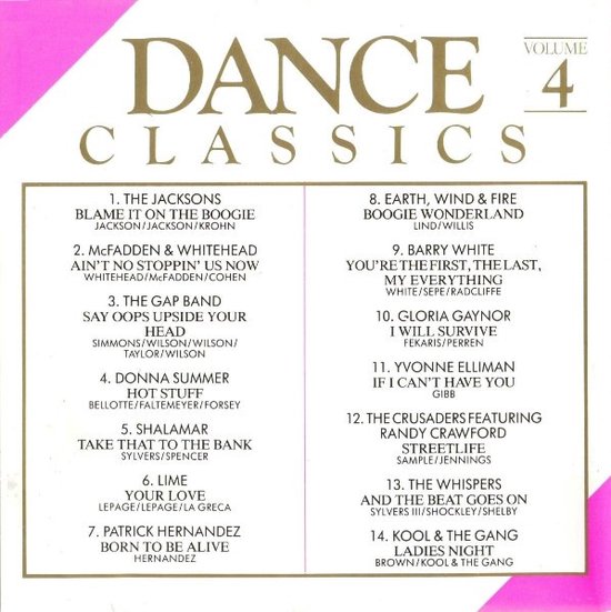 Dance Classics Volume 4 (ARCADE), various artists | Muziek | bol