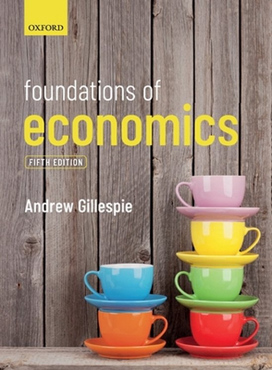 Foundations of Economics, Andrew Gillespie | 9780198806523 | Boeken | bol