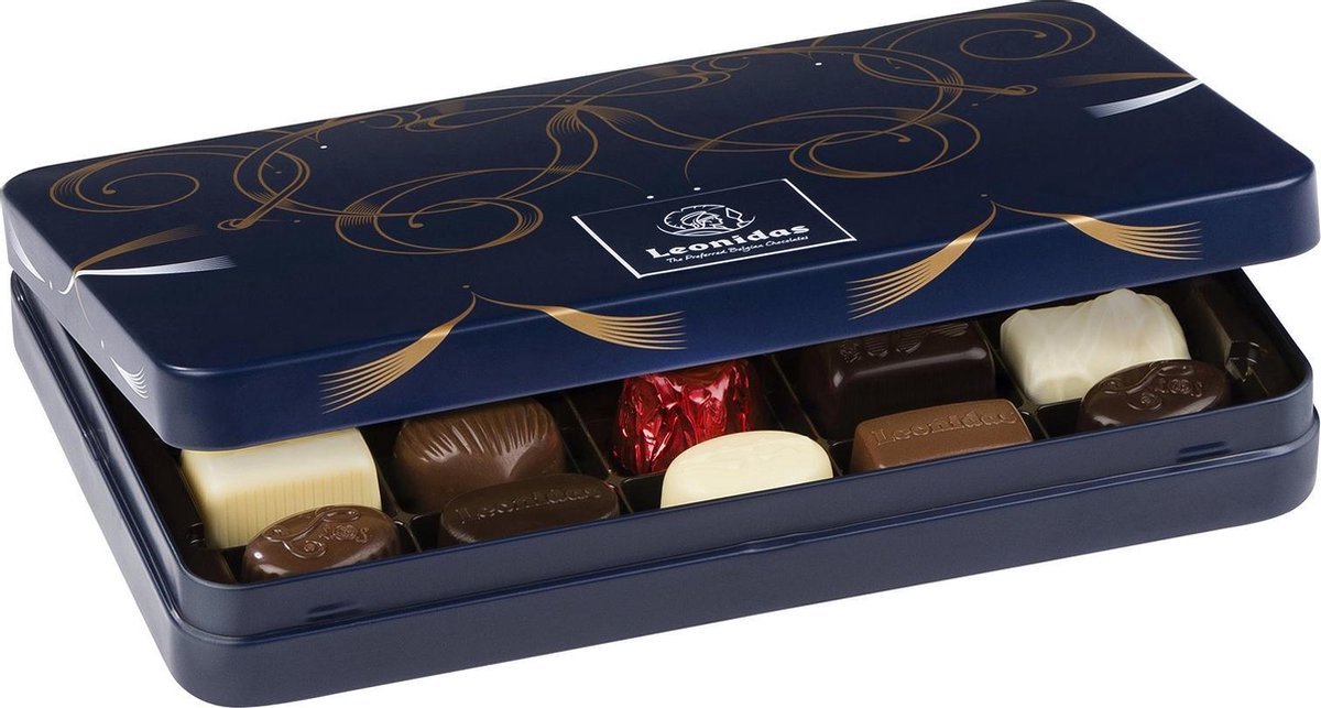 Leonidas Chocolade | Blauwe Blik | 20 Bonbons | bol.com