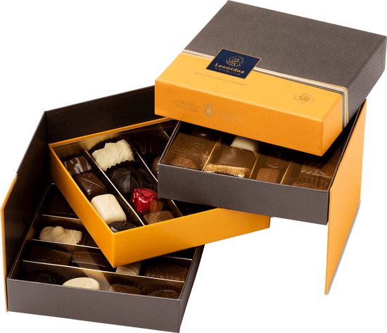 Leonidas Chocolade | Giftbox | Prestige | Escalier | 48 Bonbons | bol.com