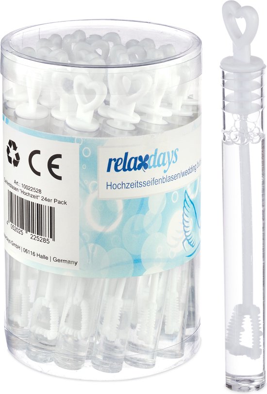 bellenblaas bruiloft - set van 24 - mini - uitdeelcadeau | bol