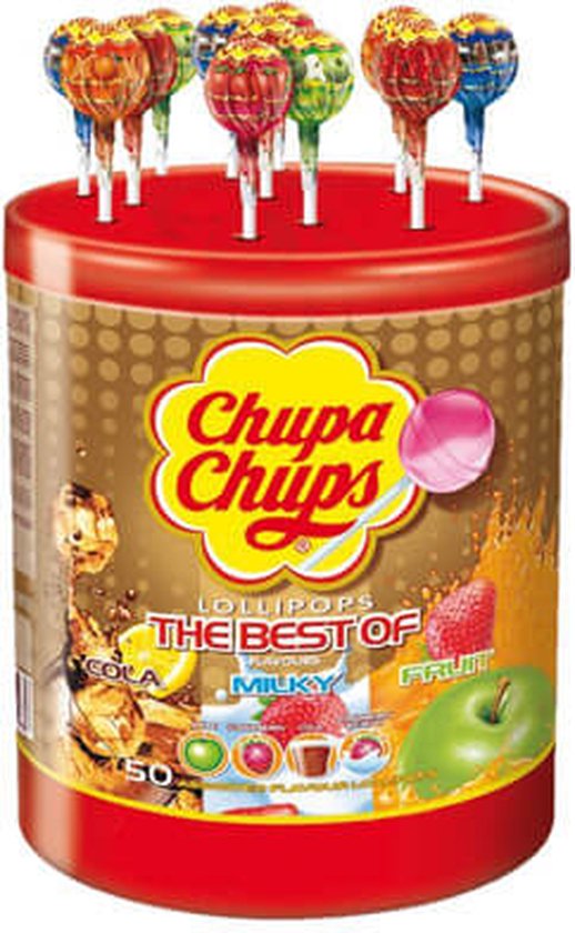 Chupa Chups - Lolly's The Best Of - 50 stuks | bol