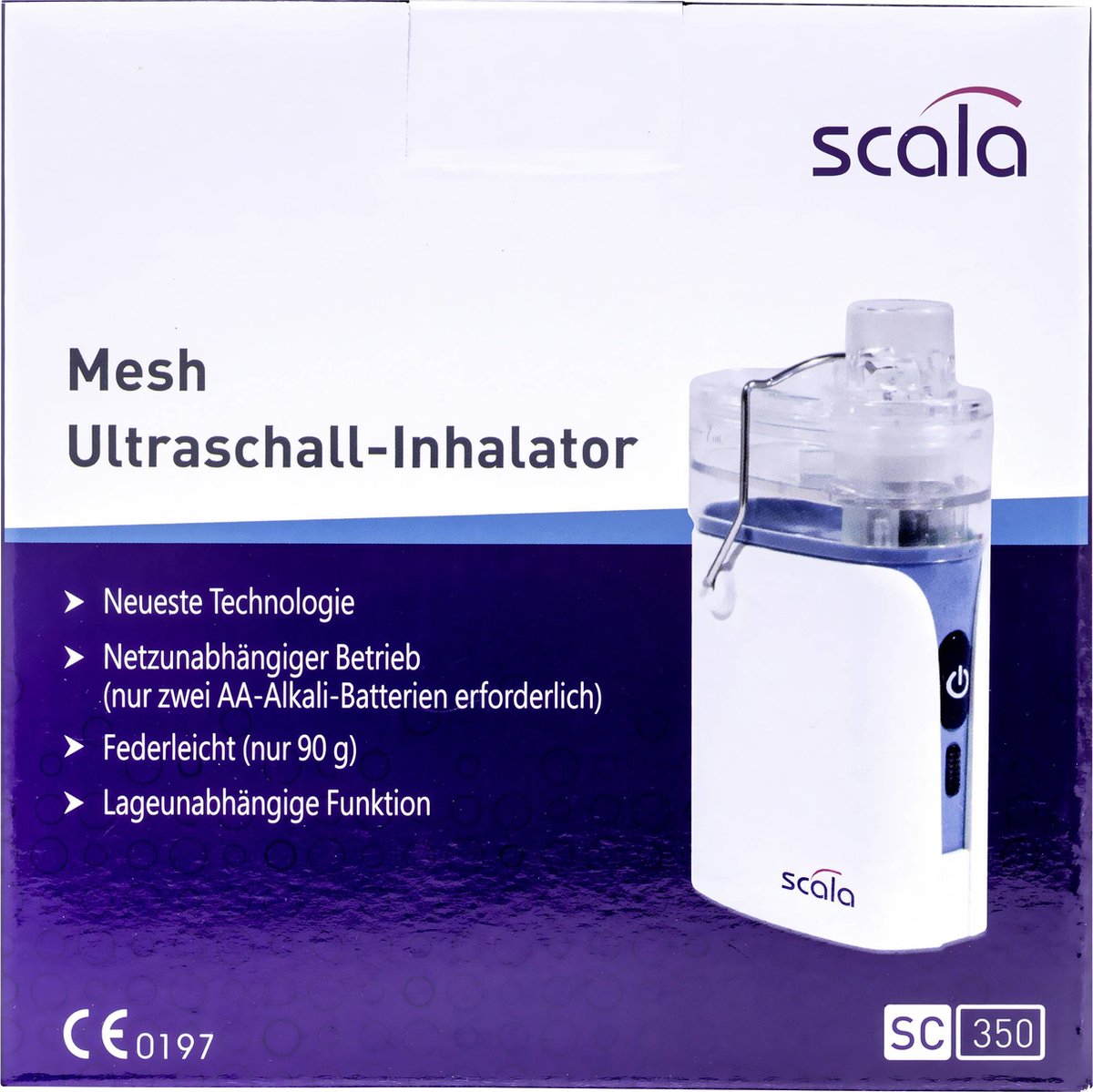 Scala - Mesh Ultrasonic Inhalator SC 350 | bol