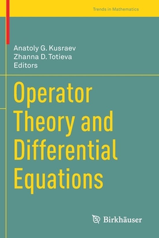 Operator Theory and Differential Equations | 9783030497651 | Boeken | bol