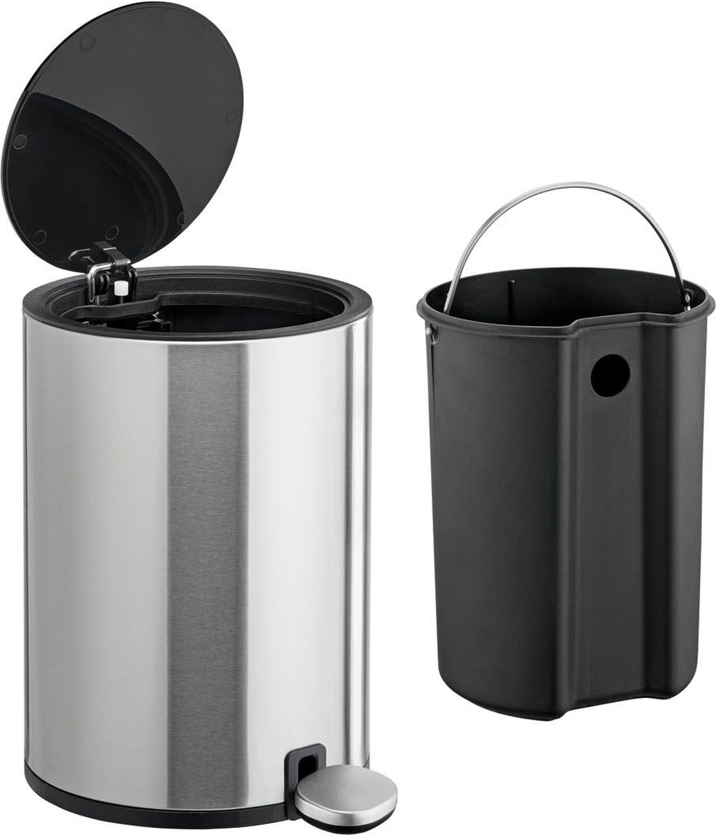 MIOMARE Pedaalemmer Chroom - 2.8L - Moderne pedaalemmer met automatisch ...