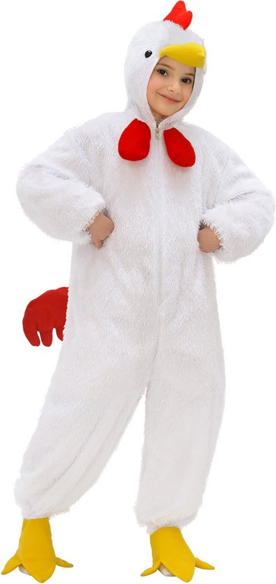 Kip & Haan & Kalkoen & Kuiken & Eend Kostuum | Full-Body Pluche Witte ...