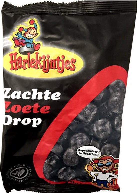 Harlekijntjes | Zachte Zoete Drop | 12 x 400 gram | bol