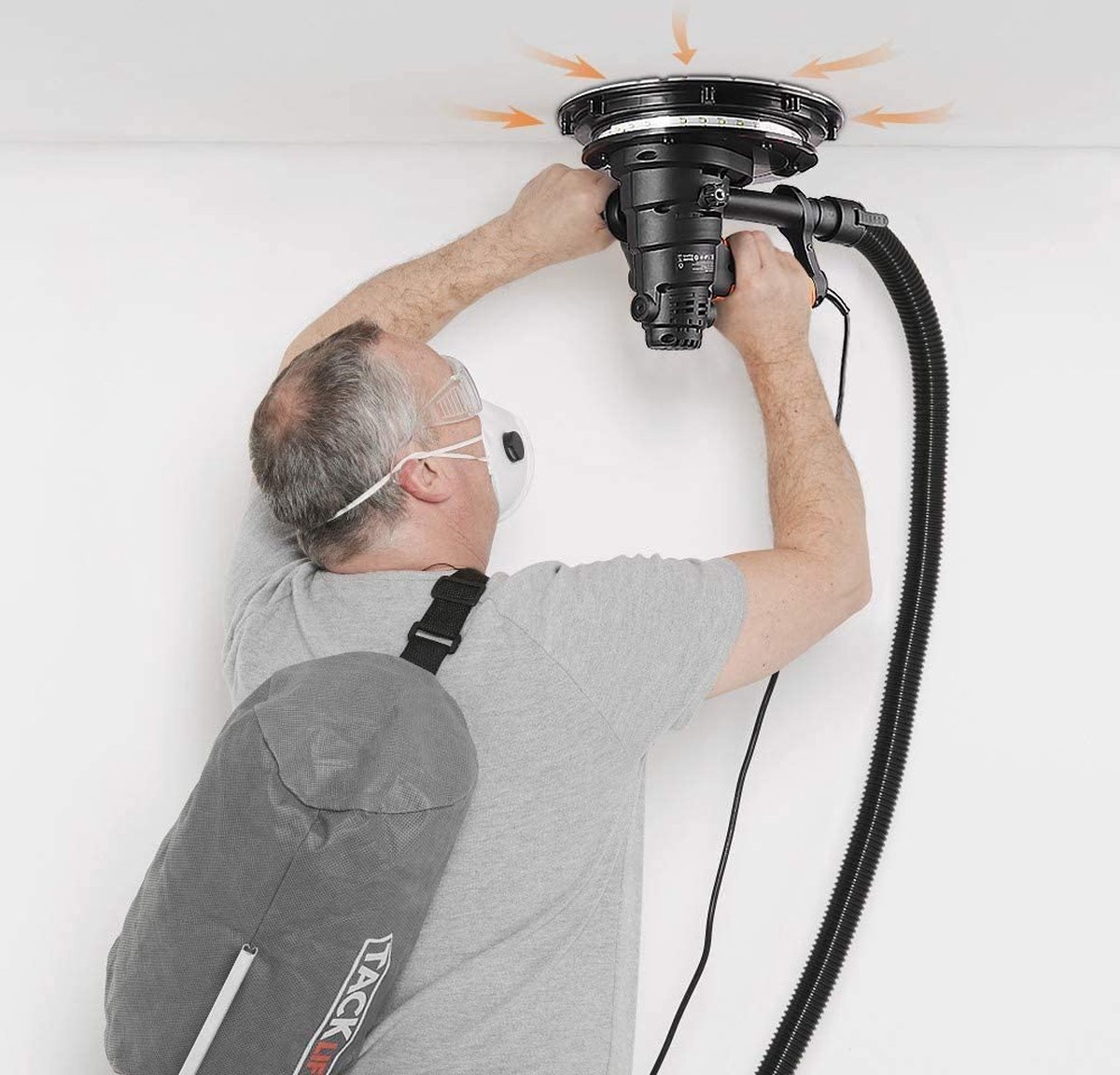 TACKLIFE PDS03B Multi Ponceuse - Ponceuse à main - 800W - Ø220MM ...