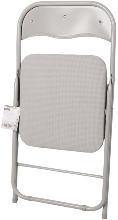 Urban Living Klapstoel - met stoffen zitting - beige - 44 x 45 x 80 cm ...