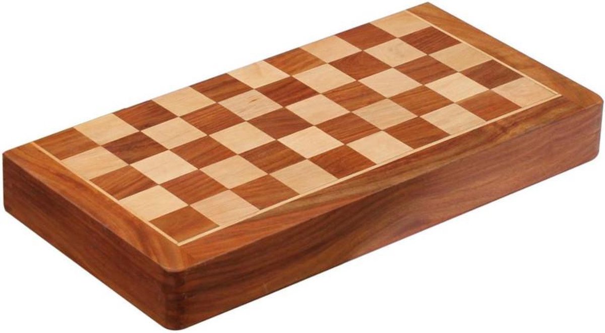 Damspel magnetisch vouwbaar deluxe 30 x 30 x 2.5 cm | Games | bol