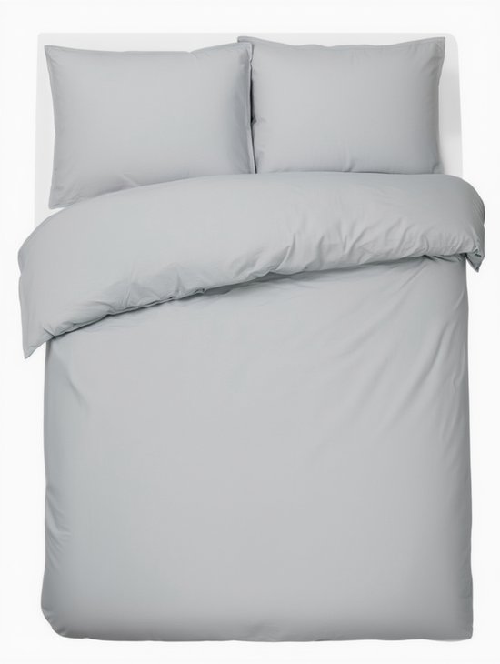 HUSH Living Dekbedovertrek - 100% katoen - 144TC - soepel en ademend ...