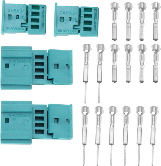 4 Stks Mannelijke & Vrouwelijke Kabelboom Connector - BMW Socket ...
