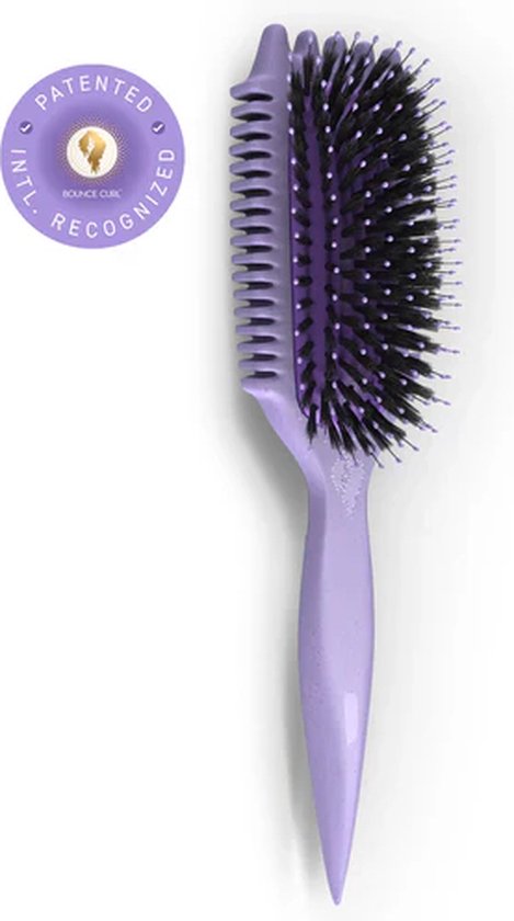 BOUNCE CURL volume Edge Lift Brush paars | bol