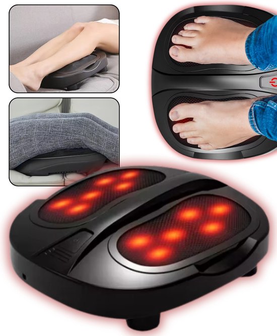 Boncy® Luxe Voetmassage Apparaat Met Verwarmingsfunctie - Voet Massage ...