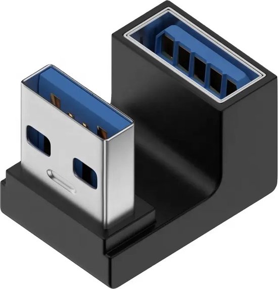 Femur USB-A Male naar USB-A Female adapter - U-vorm - USB Adapter - USB ...