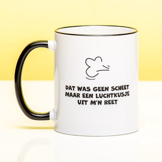 Ditverzinjeniet.nl Dat Was Geen Scheet Mok | bol