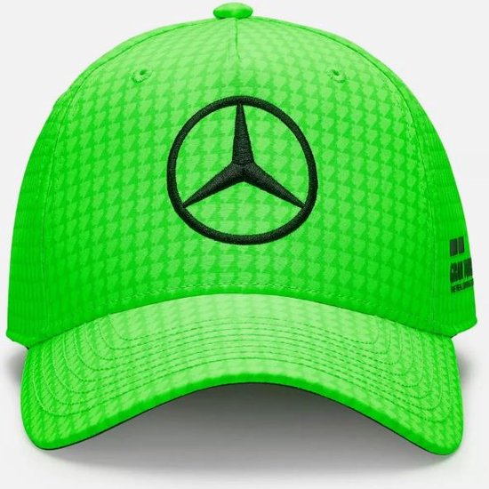 Mercedes Lewis Hamilton Kids cap groen - Lewis Hamilton cap - AMG Cap ...